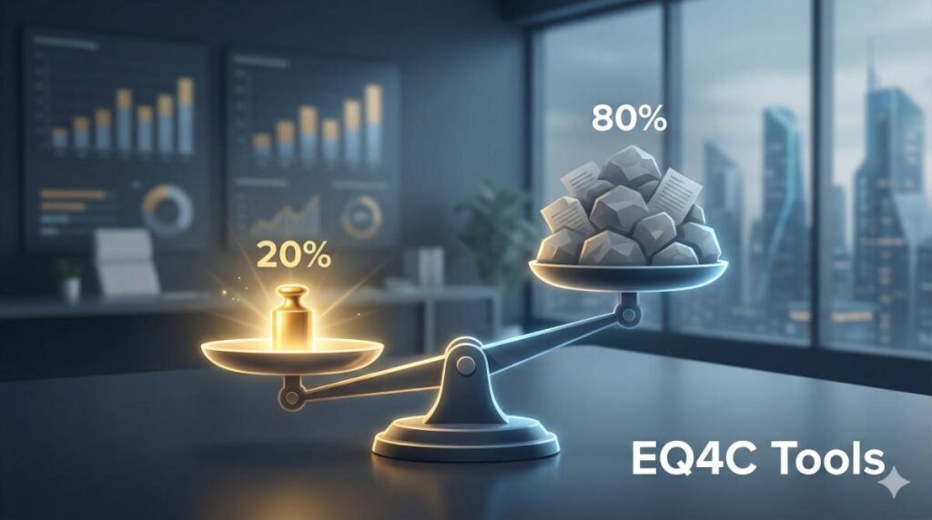ChatGPT Prompt For Tim Ferriss’ 80/20 Analysis Framework – EQ4C Tools